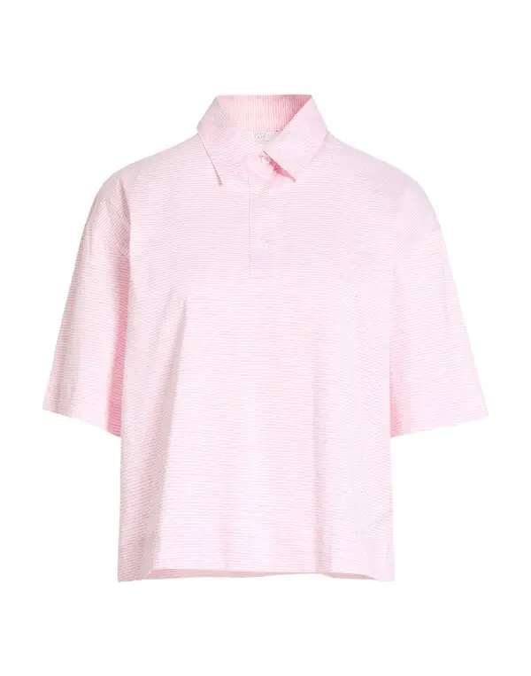Peserico Light Cotton Striped Polo Shirt
