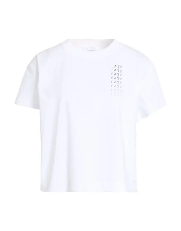 Peserico Cotton Elastane Printed T-shirt