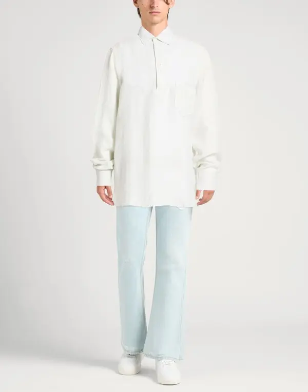 Manebí Shirt Azure Size Linen