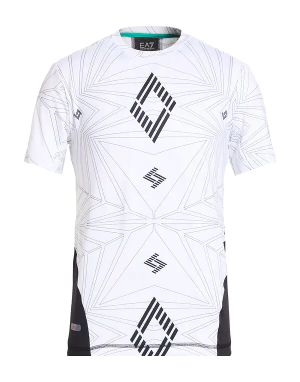 EA7 T-shirt Size Recycled Polyester, Elastane