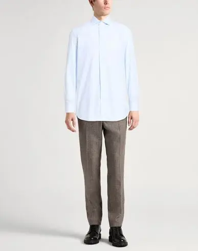 Caruso Shirt Sky Size Cotton