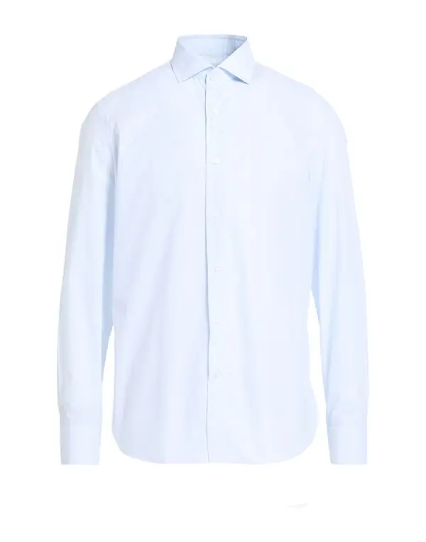 Caruso Shirt Sky Size Cotton