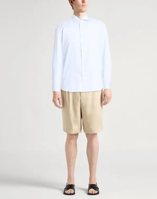 Caruso Shirt Sky Size Cotton