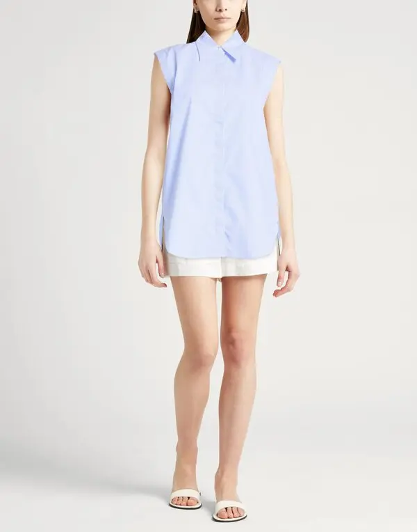 MOORER Cotton Elastane Poplin Shirt