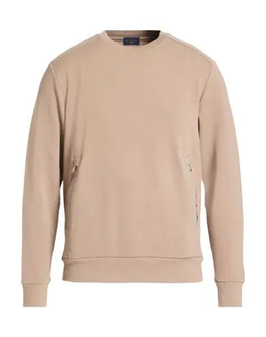 Paul & Shark Sweatshirt Camel Size Polyester, Elastane