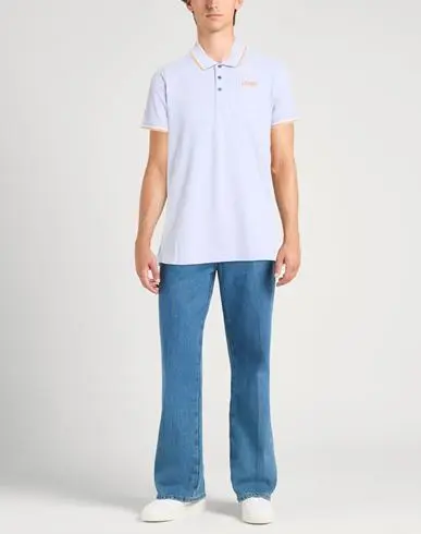 FERRE' Polo Shirt Sky Size Cotton