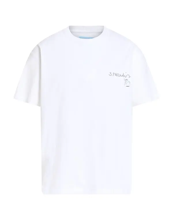 3.PARADIS T-shirt Size Cotton
