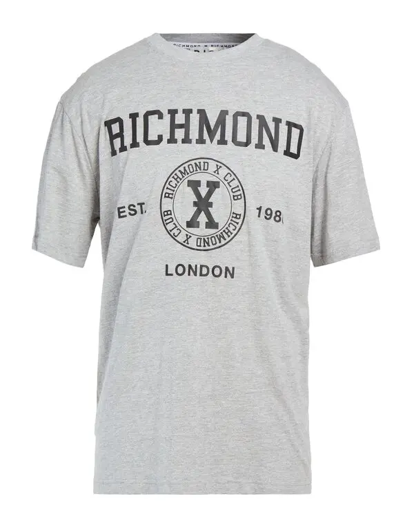 RICHMOND X T-shirt Size Pima Cotton, Viscose - Grey