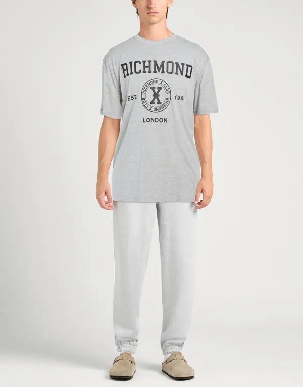 RICHMOND X T-shirt Size Pima Cotton, Viscose - Grey
