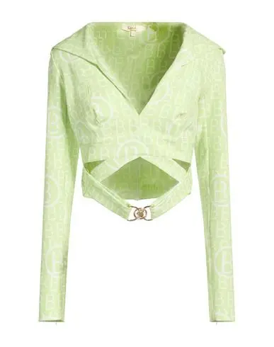EUREKA BY BABYLON Lime Polyamide And Elastane Cropped Top - Lime Green