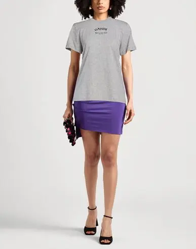 GANNI Organic Cotton Printed T-shirt