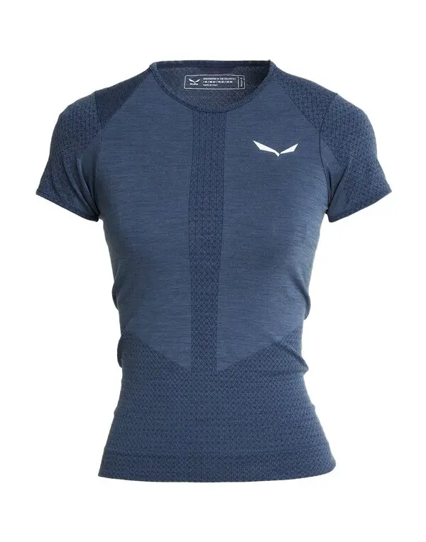 SALEWA T-shirt Size Wool, Polyamide