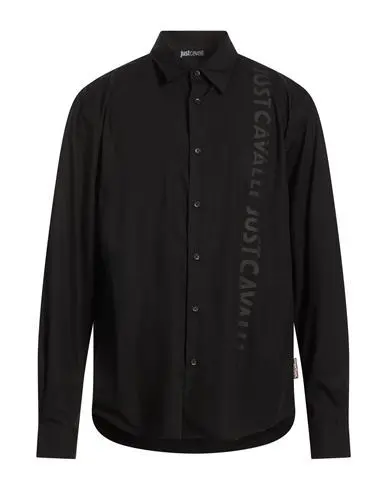 Just Cavalli Shirt Size Cotton - Black
