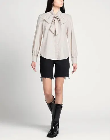 CAMICETTASNOB Light Cotton Shirt With Bow Detail