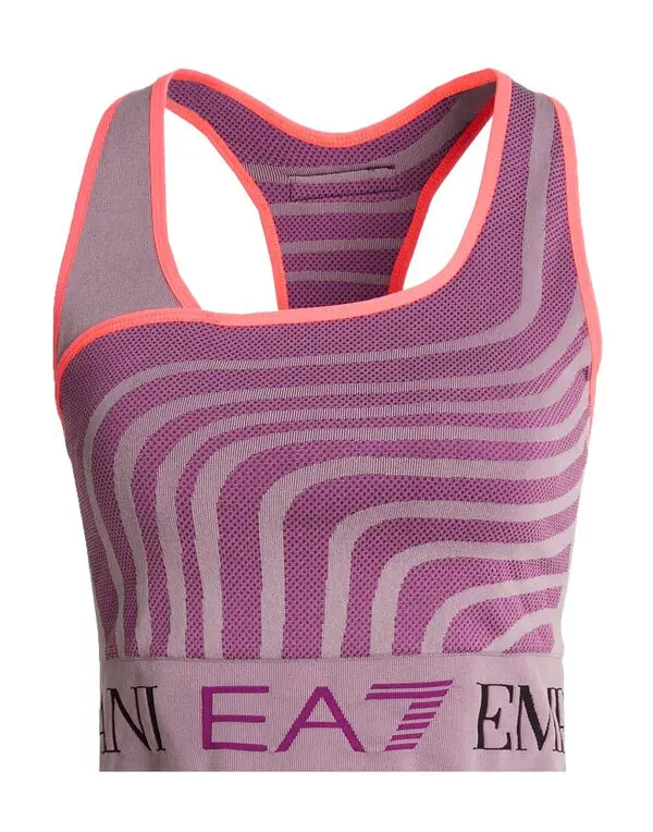 EA7 Top Antique Rose Size Polyamide, Recycled Polyester, Elastane, Polypropylene - Pink