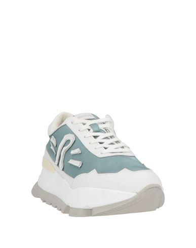 RUCOLINE Leather Wedge Sneakers - Blue