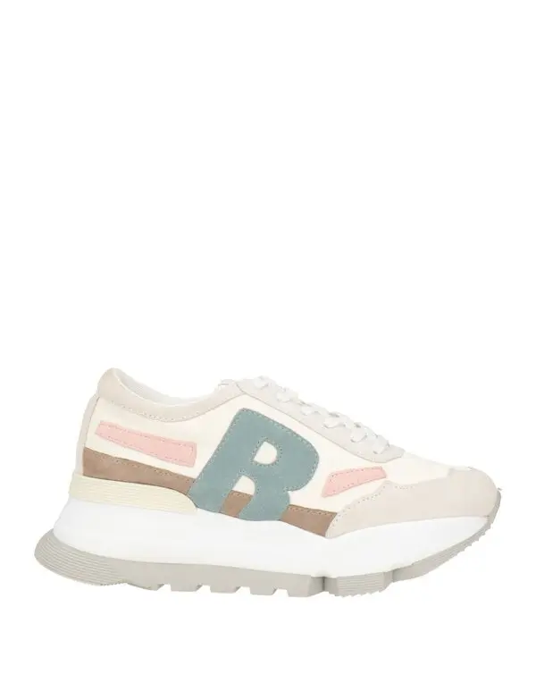 RUCOLINE Multicolor Suede And Leather Lace-up Sneakers