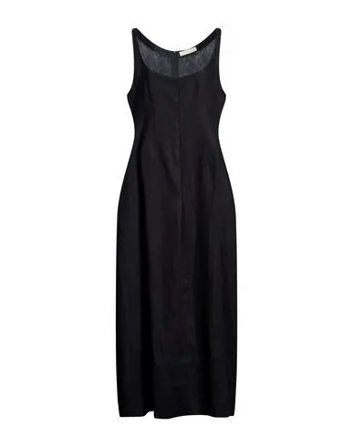 Faithfull The Brand Linen Maxi Dress - Black