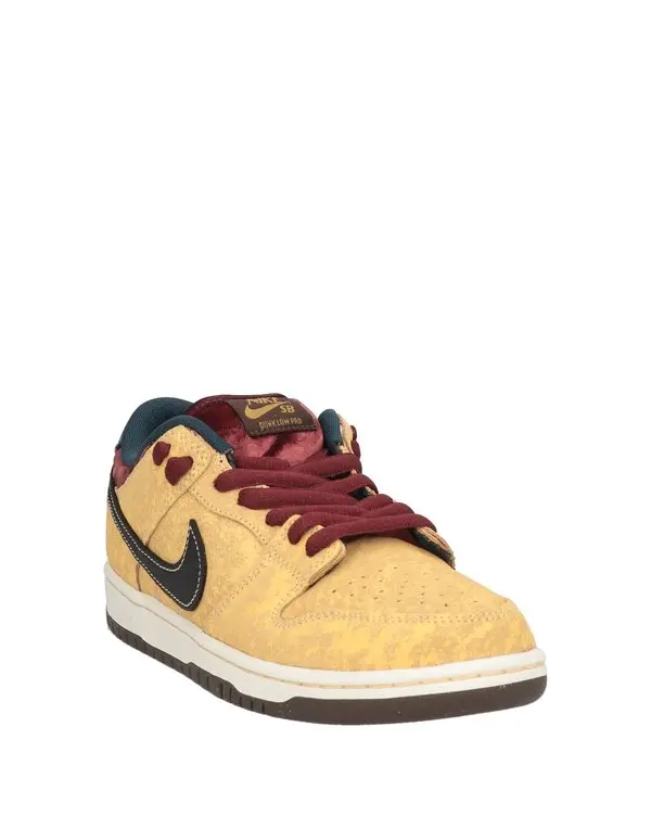 Nike Sb Sneakers Marigold Size Leather