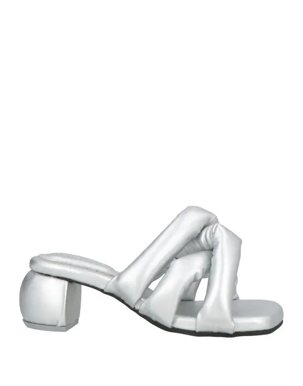 YUME YUME Synthetic Material Sandals - Silver