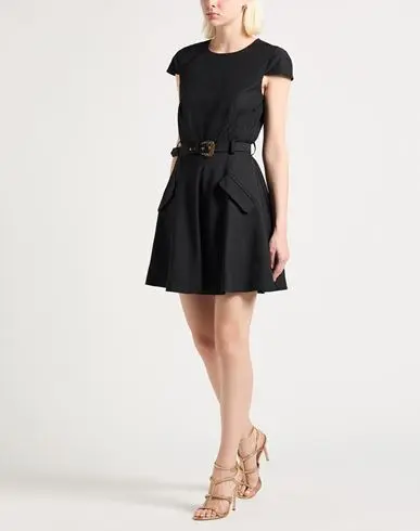 Versace Taffeta Mini Dress With Appliqués