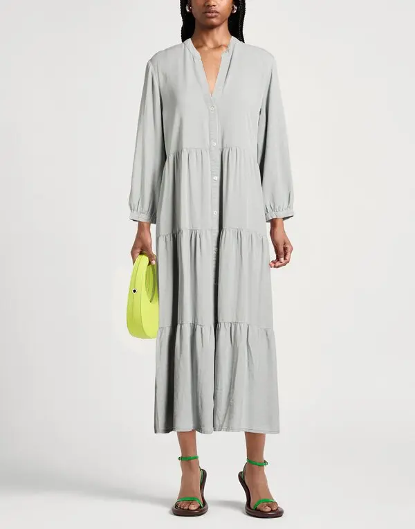 True Religion Light Tencel Tiered Maxi Dress