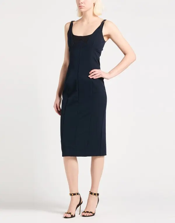 Versace Midnight Bodycon Midi Dress