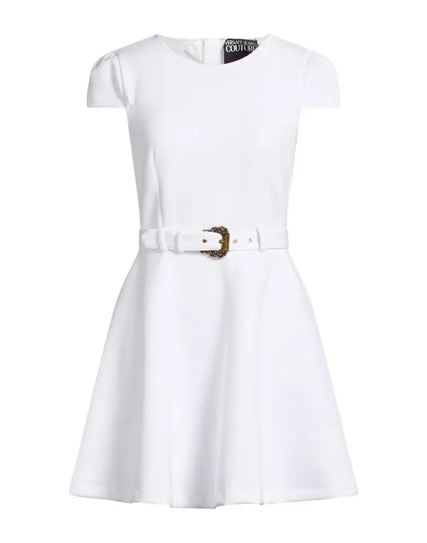 Versace Mini Dress Size Polyamide, Elastane - White