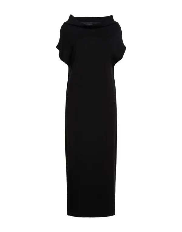 Alpha Studio Maxi Dress Wool - Black