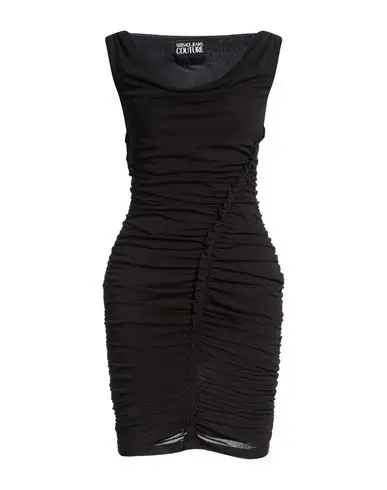 Versace Mini Dress Size Viscose - Black