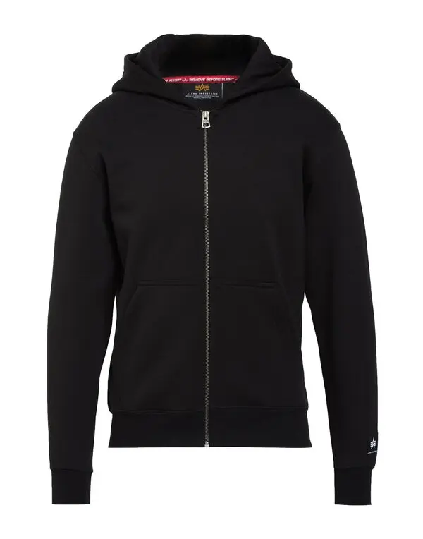 Alpha Industries Sweatshirt Size Cotton, Polyester