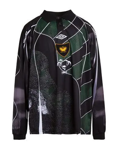UMBRO Long Sleeve Polo Shirt - Green