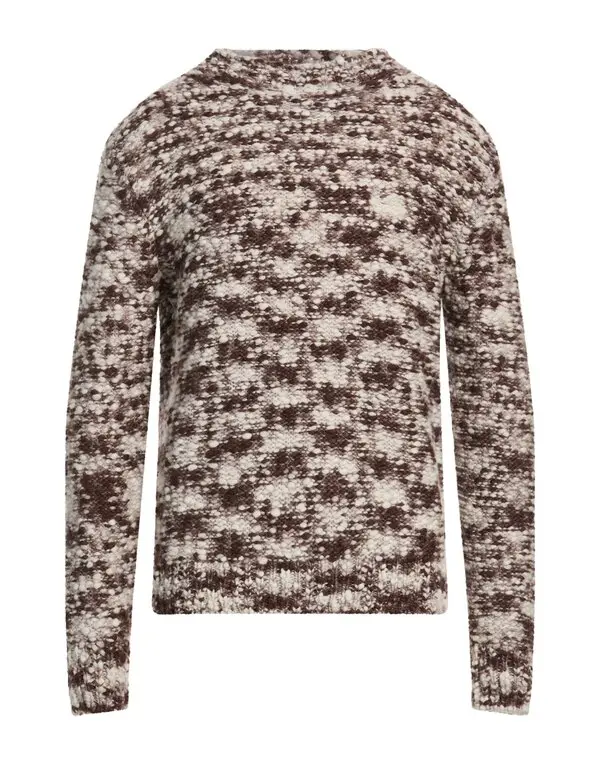 DANIELE FIESOLI Lab Sweater Chocolate Size Wool, Polyamide