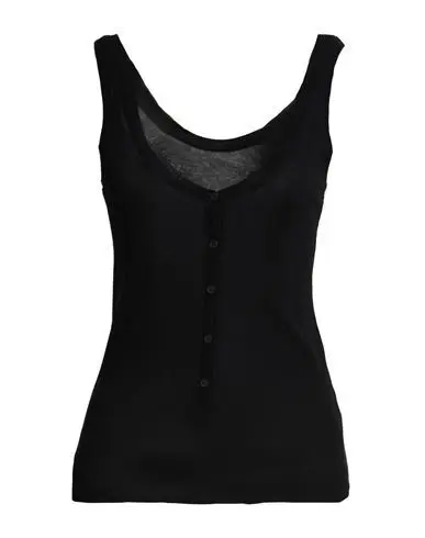 Majestic Filatures Tank Top Size Viscose - Black