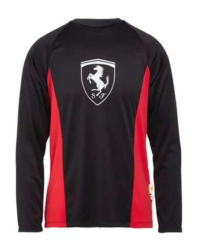PUMA X FERRARI Long Sleeve Jersey T-shirt - Black