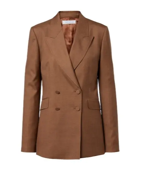 Gabriela Hearst Angela Wool And Silk Blazer