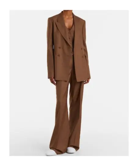 Gabriela Hearst Angela Wool And Silk Blazer