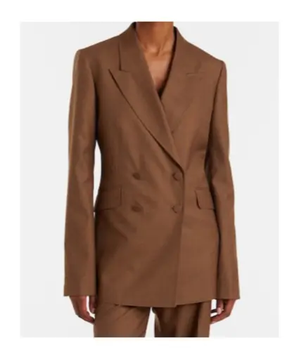 Gabriela Hearst Angela Wool And Silk Blazer