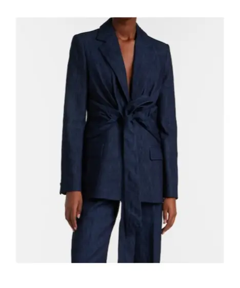 Gabriela Hearst Grant Denim Blazer
