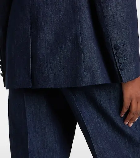 Gabriela Hearst Grant Denim Blazer