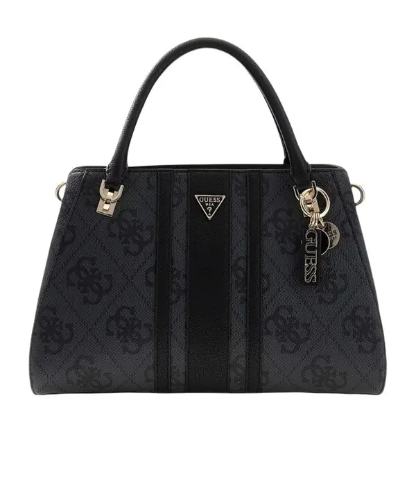 Guess Noelle Patterned Charm Shoulder Bag