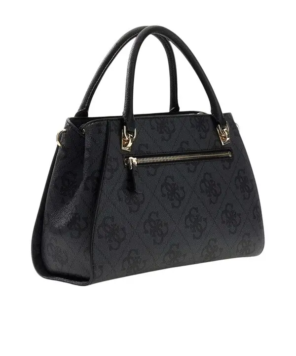 Guess Noelle Patterned Charm Shoulder Bag
