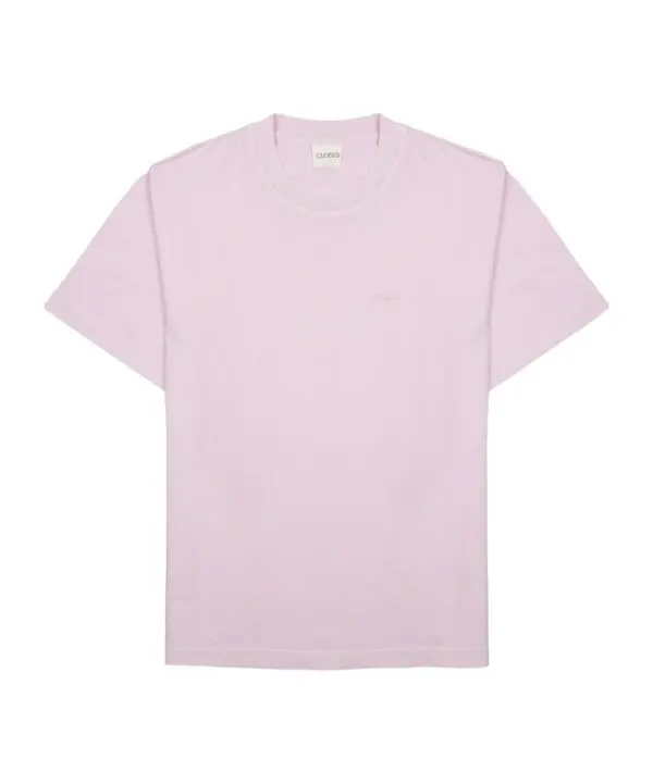 Closed Logo Cotton T-shirt - Light Pink