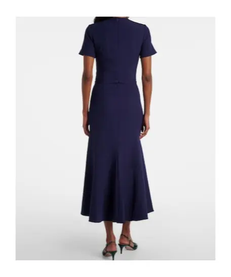 SAFIYAA LONDON Luisa Belted Midi Dress