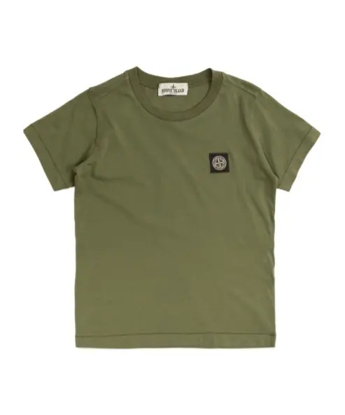 Stone Island T-shirt With Logo Patch