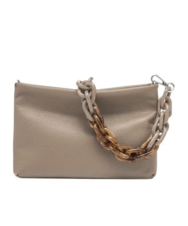 GIANNI CHIARINI Zippered Shoulder Bag