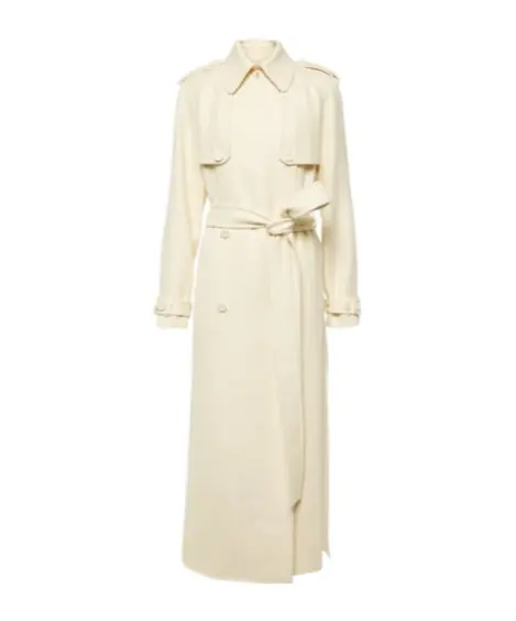 Gabriela Hearst Detachable Belt Trench Coat