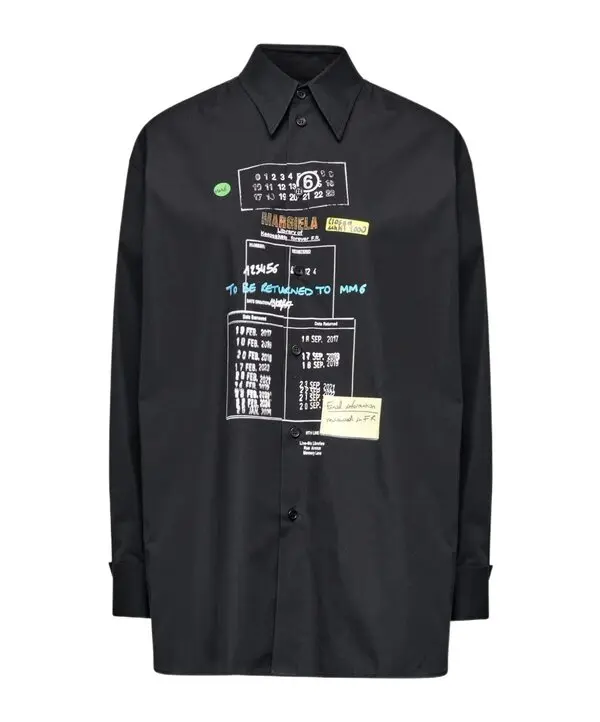 MAISON MARGIELA Graphic Print Shirt