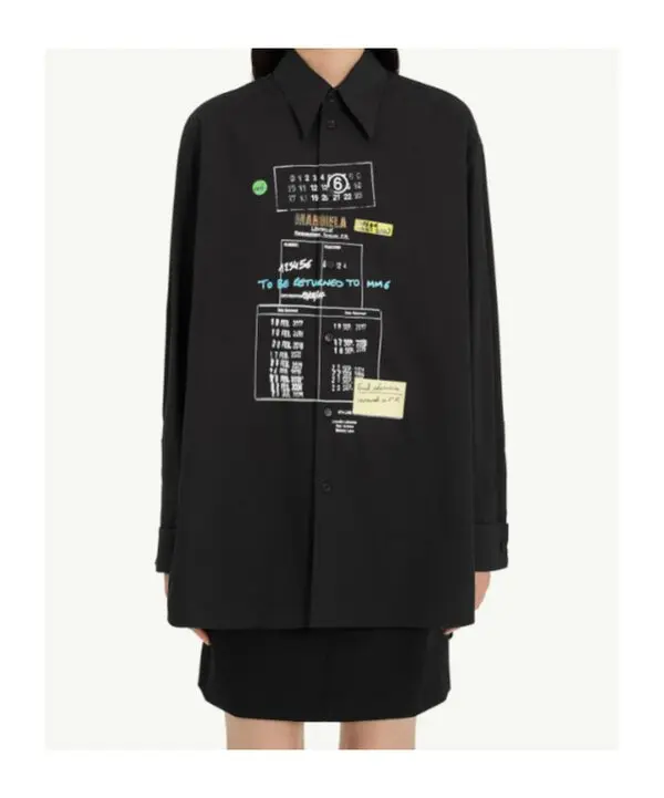 MAISON MARGIELA Graphic Print Shirt