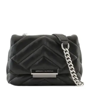 Armani Exchange Chevron-quilted Mini Bag